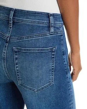 FRAME Le Slim Palazzo Crop High Rise Jeans