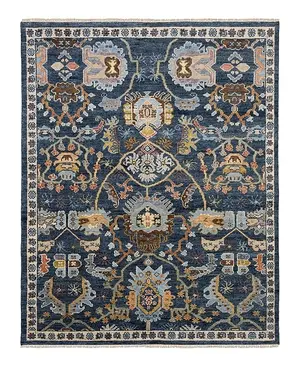 ORIENTAL WEAVERS Majorca Maj02 Runner Area Rug, 2'6x10'0 - Blue