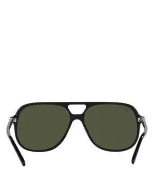 Ray-ban Bill Square Sunglasses, 56mm - Black