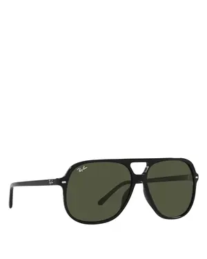Ray-ban Bill Square Sunglasses, 56mm - Black
