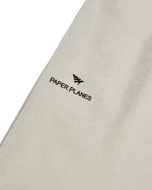 PAPER PLANES French Terry Script Weld Shorts