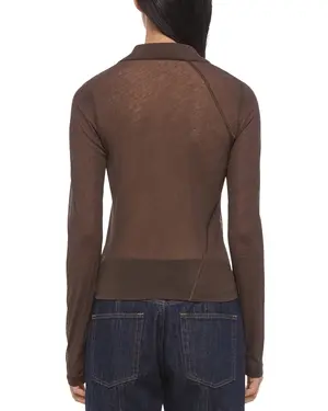 Helmut Lang Twisted Polo Top