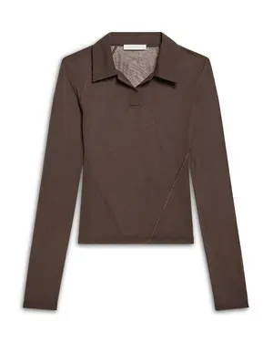Helmut Lang Twisted Polo Top