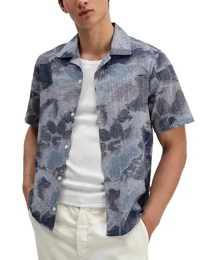 WAX LONDON Didcot Short Sleeve Shirt