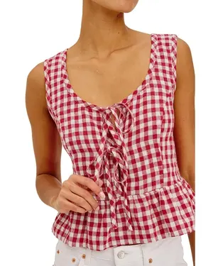 Rails Jonah Linen Top