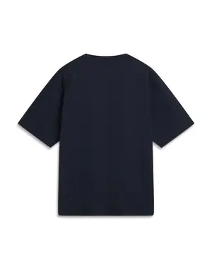 Scotch & Soda Delfts Blau Embroidered T-shirt