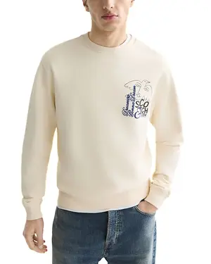 Scotch & Soda Graphic Crewneck Sweatshirt