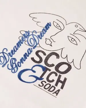 Scotch & Soda Graphic Crewneck Sweatshirt