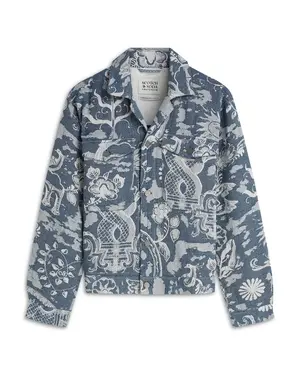 Scotch & Soda Jacquard Patterned Jacket