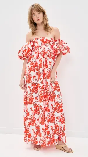 Caroline Constas Emilia Maxi Dress