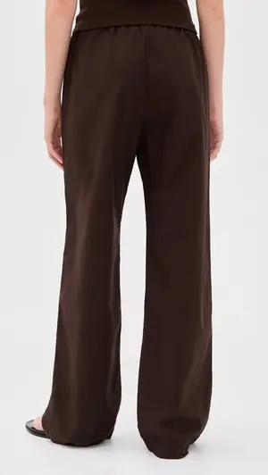 Donni. Poplin Wide Leg Pants