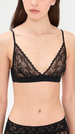 STRIPE & STARE Eco Lace Non Pad Triangle Bra
