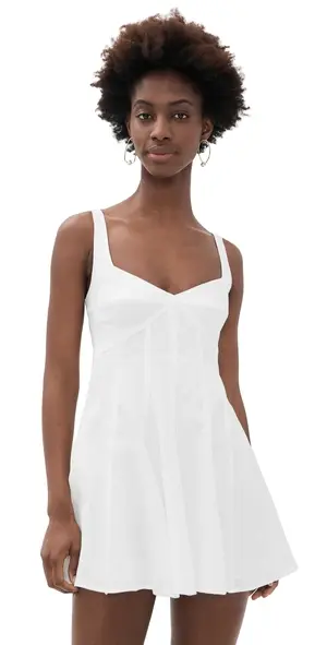 LoveShackFancy Nabi Dress - White