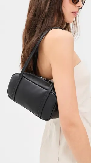 ST. AGNI Petit Dual Zip Shoulder Bag