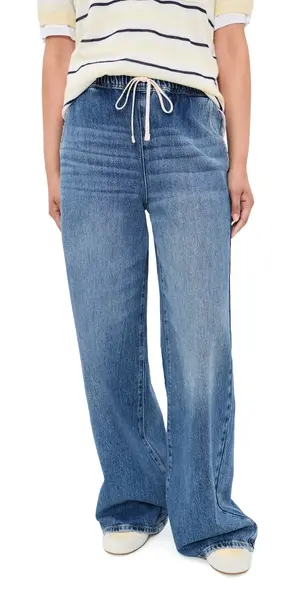 LA LIGNE Elastic Waist Jeans - Walter