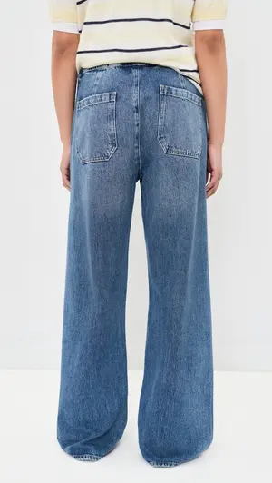 LA LIGNE Elastic Waist Jeans