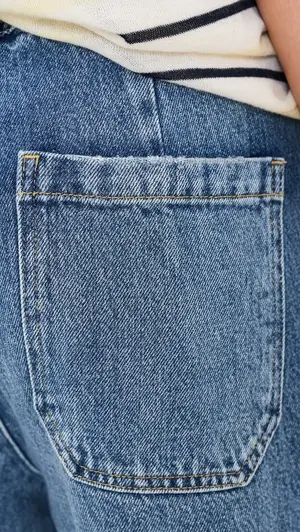 LA LIGNE Elastic Waist Jeans
