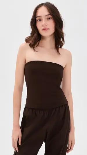 Donni. The Baby Rib Tube Top