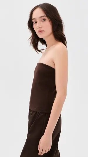 Donni. The Baby Rib Tube Top