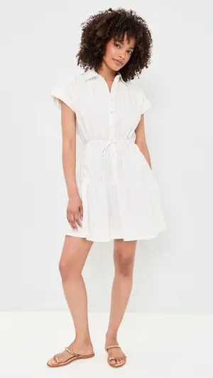 Rails Evaline Cotton Shirt Dress With Belt