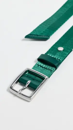 Rag & Bone Sport Boyfriend Belt - Emerald