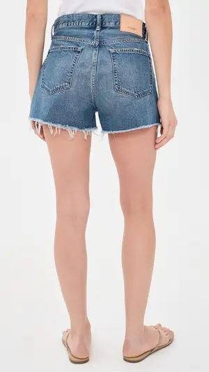 Moussy Vintage Natick Denim Shorts
