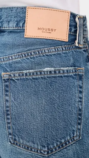 Moussy Vintage Natick Denim Shorts