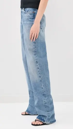 AGOLDE Vintage Loose Fit Jeans With Button Fly - Outbreak