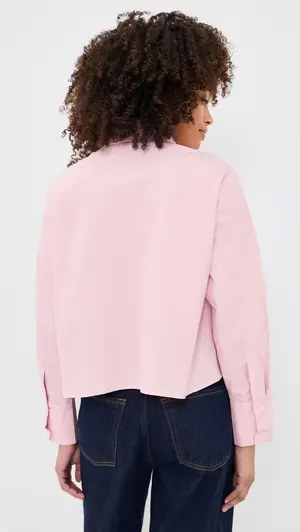 Secular Carter Striped Poplin Button-down Shirt