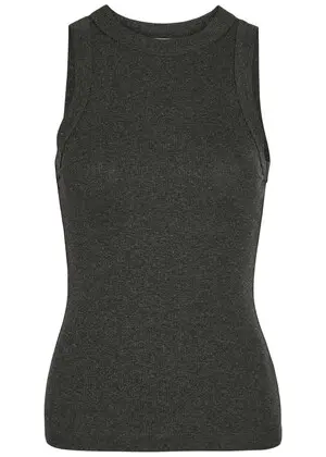 AGOLDE Leigh Stretch-knit Tank Top