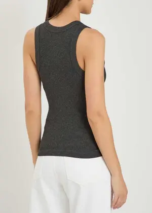 AGOLDE Leigh Stretch-knit Tank Top