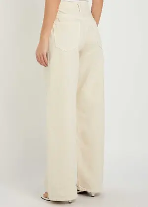 AGOLDE Low Slung Baggy Wide-leg Jeans - Light Brown