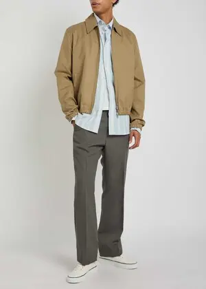 AMI Paris Straight-leg Wool Trousers