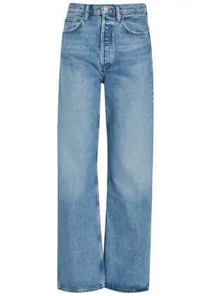 AGOLDE Vintage Loose Straight-leg Jeans - Light Blue