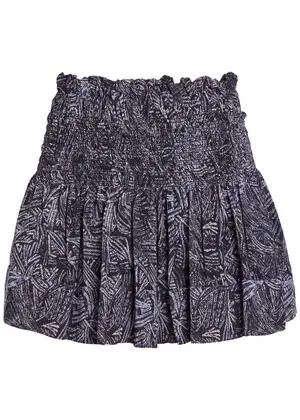 Isabel Marant Étoile Printed Silk Shorts