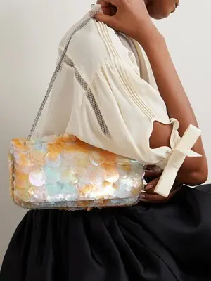 Rabanne Sequined Shoulder Bag