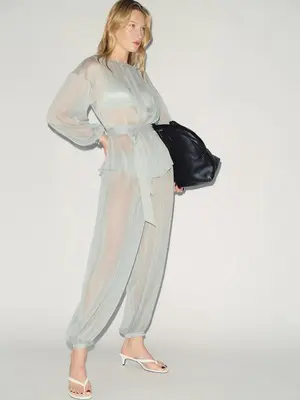 REFORMATION Aven Pant - Blue