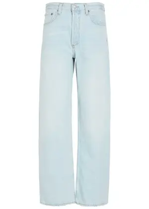 AGOLDE Arc Wide-leg Jeans - Light Blue