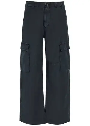 Citizens Of Humanity Esme Cotton Cargo Trousers - Navy