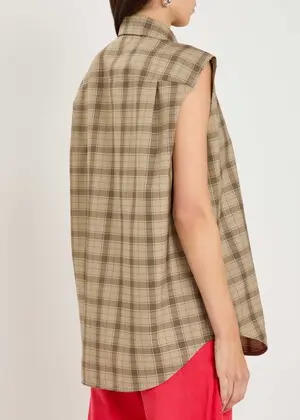 Acne Studios Checked Wool Shirt