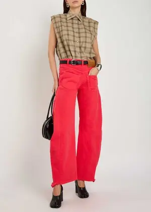 Acne Studios Checked Wool Shirt