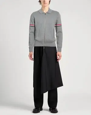 Thom Browne Cotton And Polyamide Blend Cardigan With Zipper Fastening