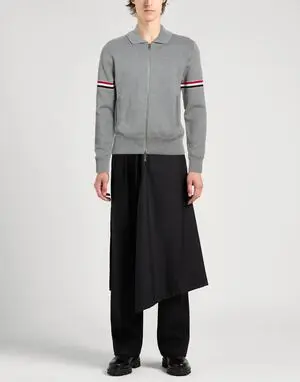 Thom Browne Cotton And Polyamide Blend Cardigan With Zipper Fastening