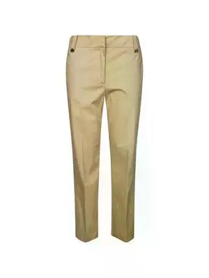 Liu Jo Pressed Crease Tailored Trousers - Neutrals