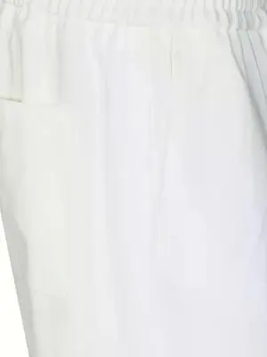 BERWICH Palazzo Pants With Elasticated Waistband - White