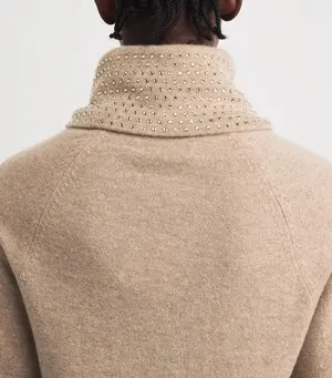 WILLIAM SHARP Cashmere Crystal-embellished Rollneck Sweater