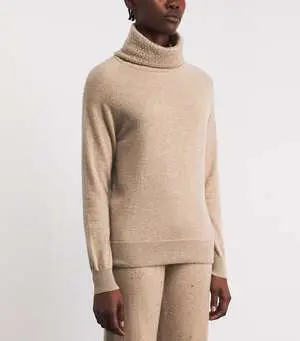 WILLIAM SHARP Cashmere Crystal-embellished Rollneck Sweater