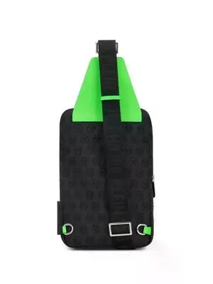 Philipp Plein Jacquard Monogram Messenger Bag