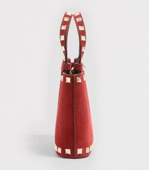 Valentino Garavani Mini Rockstud Tote Bag - Red