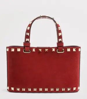 Valentino Garavani Mini Rockstud Tote Bag - Red